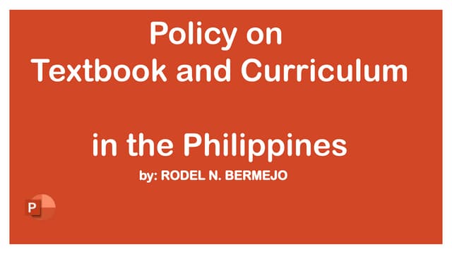 Implementing Guidelines for the ARAL Program | PPTX