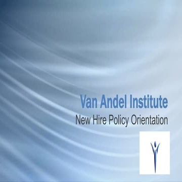 VAI Policy Orientation 2014 | PPTX