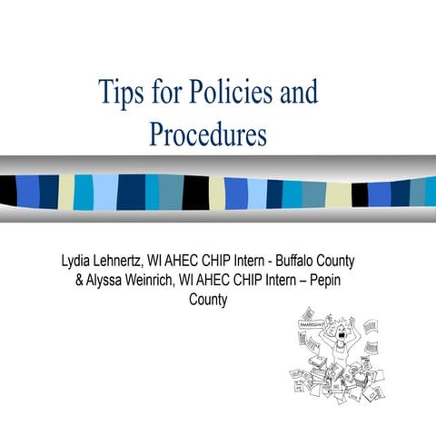 Policy presentation | PPT