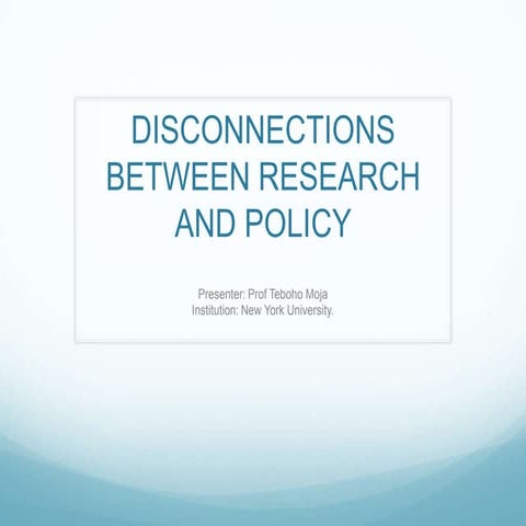 Policy presentation | PPTX | Political Issues & policy | Politics