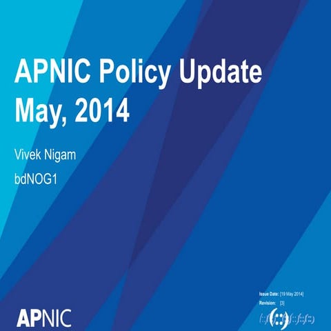 APNIC Policy Update | PPT