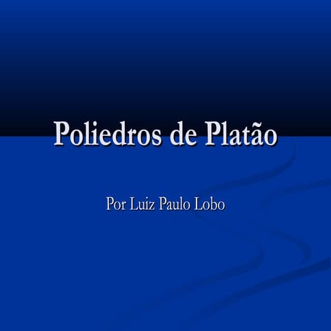 Sólidos platónicos . carolina 5ºa | PPTX
