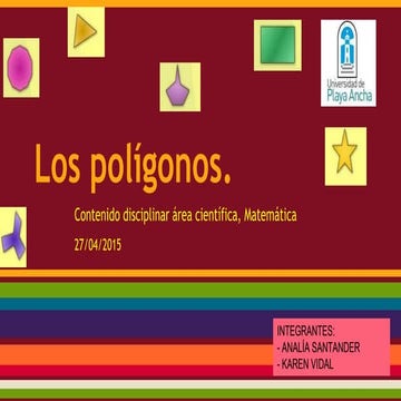 Análisis y explicación de las características de los polígonos que ...