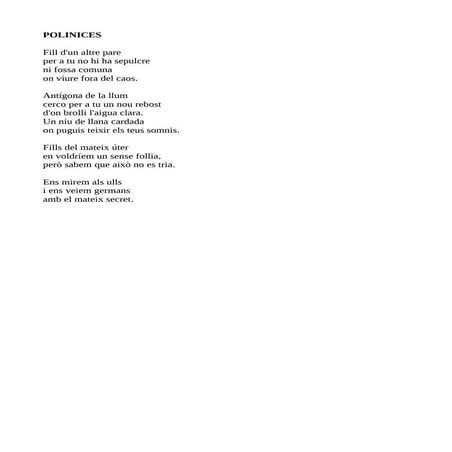 Polinices. Poema. | DOC