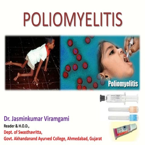 Polio Epidemiology | PPTX