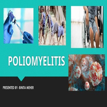 POLIOMYELITIS neuroscience and neurology | PPTX