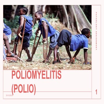 poliomyelitis pathology, causes, risk factors | PPT