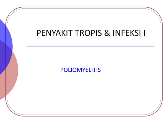 Mind Map Poliomielitis aaa bbb ccc dddddd | PPTX