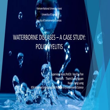 Waterborne Disease [FINAL] | PPT
