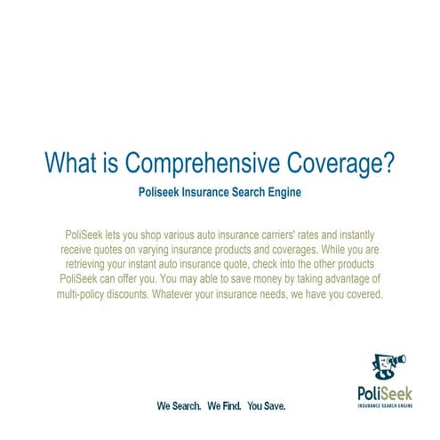 Comprehensive Coverage | PPT