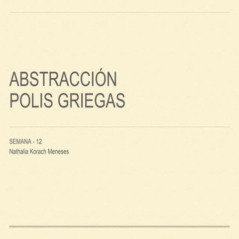 Polis griegas | PPTX