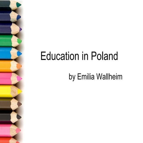 Polish education | PPT