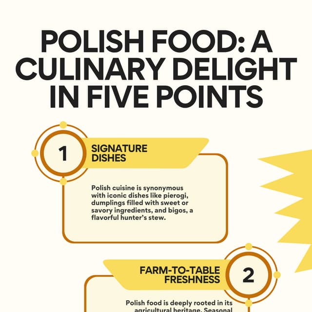 Polish Food: A Culinary Delight in Five Points | PDF