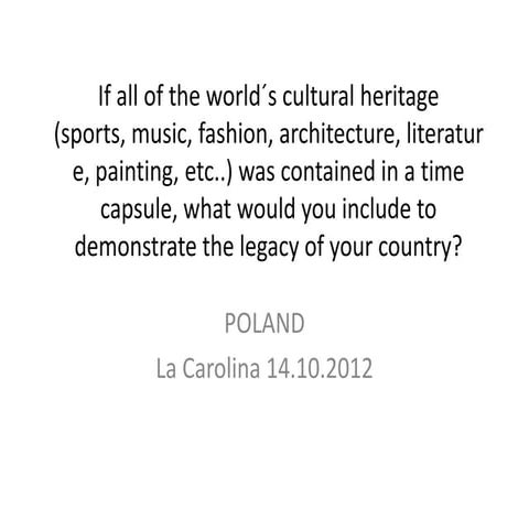 Polish heritage | PPTX