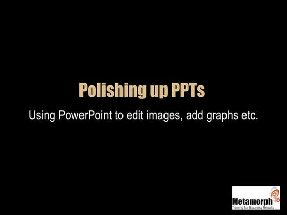 Image Scrolling Tutorial in PowerPoint | PPTX | Photo Editing Software | Computer Software and ...