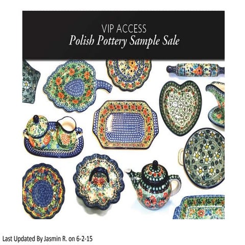Polish pottery samples 2015 | PPT