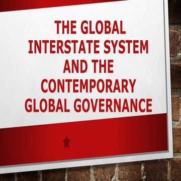 POLITICAL Globalization Powepoint Presentation.pptx