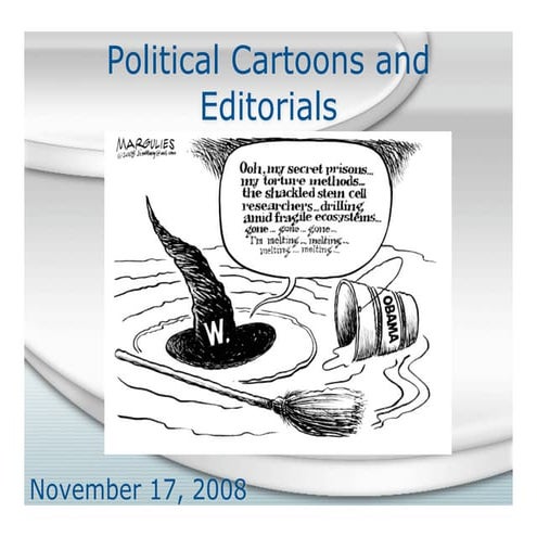 Political Cartoons | PDF | Drawing and Sketching | Arts and Crafts