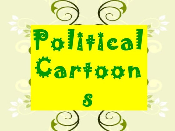 Analyzing political cartoons | PPT