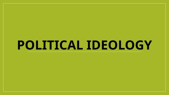 POLITICAL IDEOLOGIES Module in Philippine Politics and Governance.pptx