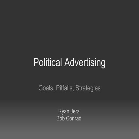 Political Advertising | PPT