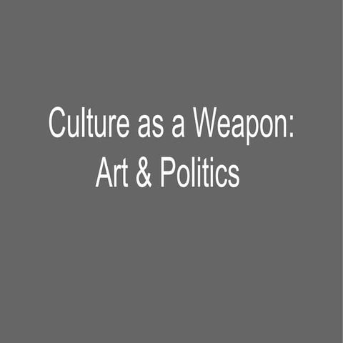 Political Art | PPT
