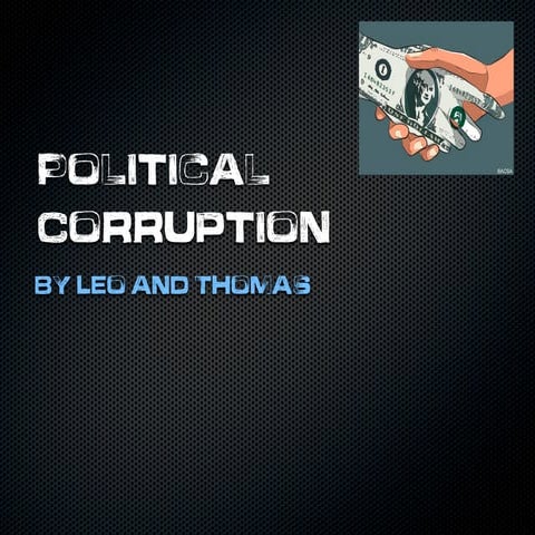 Political corruption | PDF