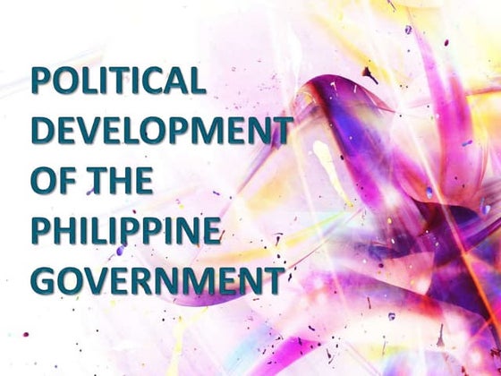 Module 5: HISTORICAL DEVELOPMENT OF PHILIPPINE DEMOCRATIC POLITICS | PPT