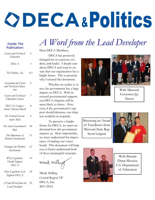 Overview of National DECA | PDF
