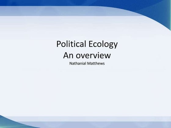 Relationship between environment and society | PPT