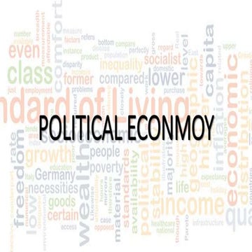 A Guide to Political Economy Analysis | PPT