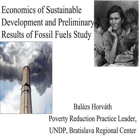 Political Economy of Sustainable Development and Fossil Fuels Study Results | PPTX | Power and ...