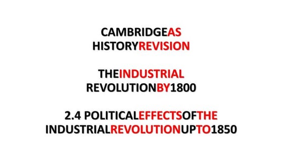 CAMBRIDGE AS HISTORY: WHAT FACTORS ENCOURAGED AND DISCOURAGED ...