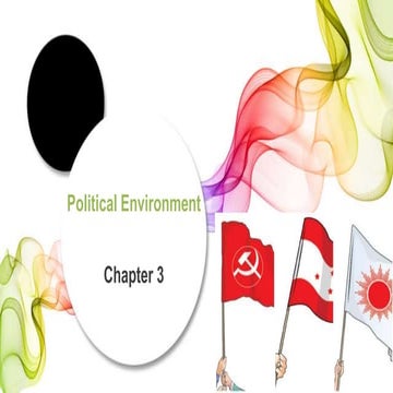 Political environment | PPTX