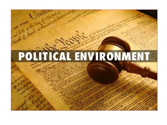 Political env | PPT