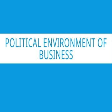 POLITICAL ENVIRONMENT OF BUSINESS (1).pptx