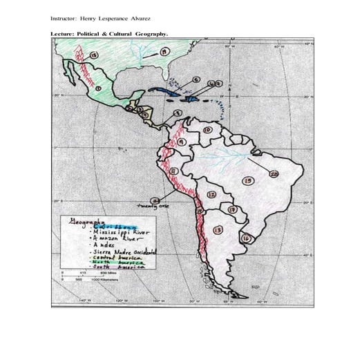 Political Geography/ Assignment One. | DOCX