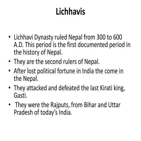 Political history of nepal | PPTX