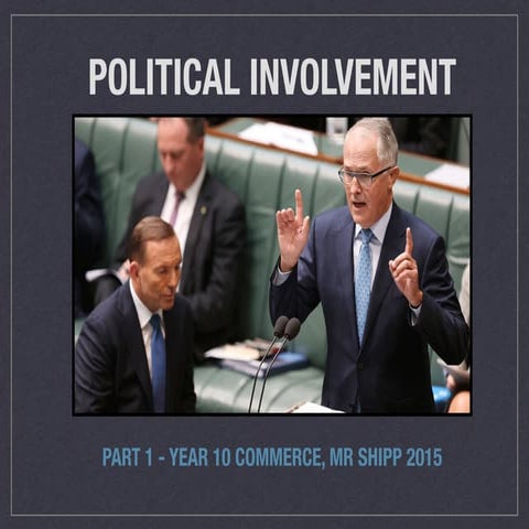 Political involvement part 1 | PDF