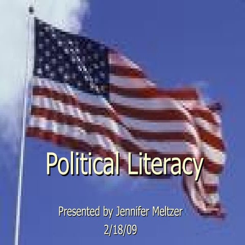 Political literacy | PPT