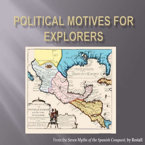 Political motives for explorers | PPTX