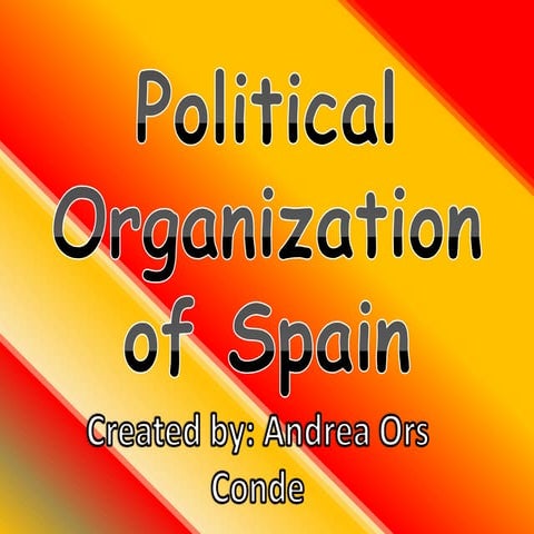 Spain´s political system | PPTX