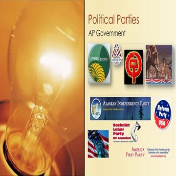 AP Gov Political Parties | PPT