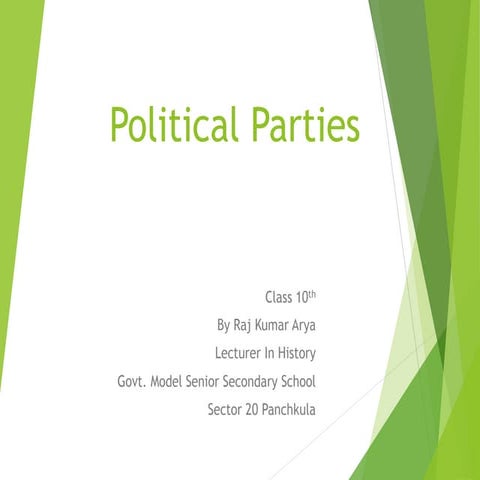 Political parties | PPTX