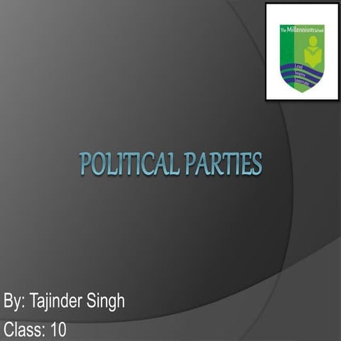 Political parties | PPT