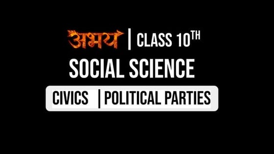 Political Parties class 10 civics PPT | PPTX | Civic affairs | Politics