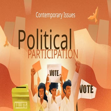 Understanding Political Participation in Democratic Societies: Roles ...
