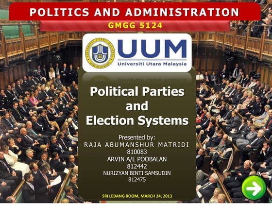 PPG - Nature of Elections and Political Parties W 5.pptx