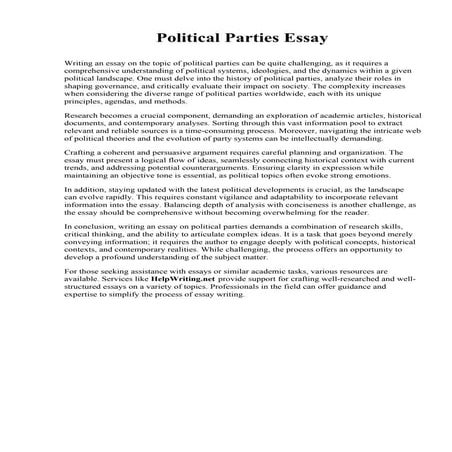 Political Parties Essay.pdf