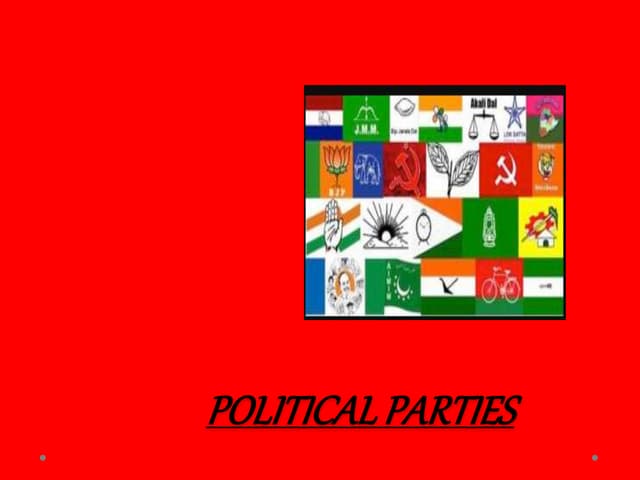 Political Parties class 10 civics PPT | PPTX
